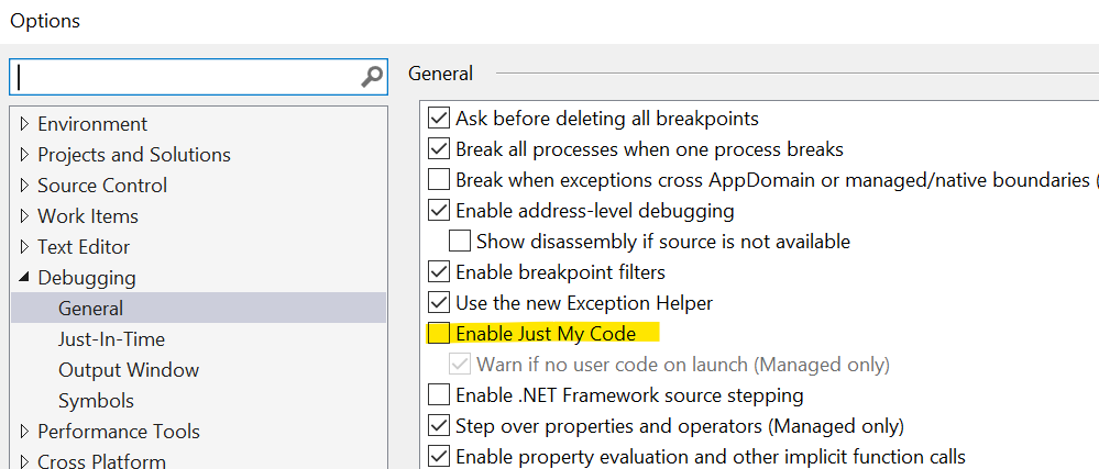 How To Debug Unity With A Native Debugger Using Mixed C And C Stack Sebas Lab